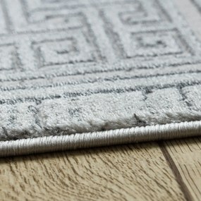 Dywany Łuszczów, Kusový koberec Allure 8783 l.grey/white, 200x290, šedá, kancelář