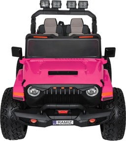 Elektrické autíčko Extreme Sport 4x4 růžové