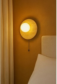 Béžové kamenné nástěnné svítidlo ø 12 cm Hilde – Opviq lights