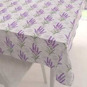 Biante Dekorační obdélníkový ubrus PML-033 Provence levandule 80x120 cm