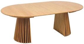 Roztahovací jídelní stůl Wadeline 120-160-200 cm přírodní dub