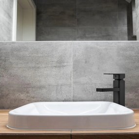 Erga Seto, umyvadlová baterie h-180, černá matná, ERG-YKA-BU.SETO-24-BLK