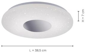 Leuchten Direkt 14422-17 - LED Svítidlo se senzorem LAVINIA LED/18W/230V IP44
