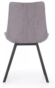 Jídelní židle Alfredo / šedá