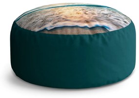 Sablio Taburet Circle Vlny: 40x50 cm