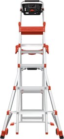 Little Giant Select Step – výškově nastavitelné štafle s pracovní plošinou, 15125EN
