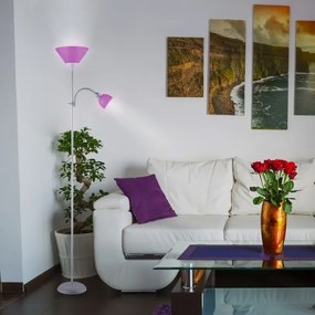 Rabalux 4020 - Stojací lampa ACTION 1xE27/100W+E14/25W