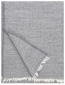 Vlněná deka Sara 140x180, šedá