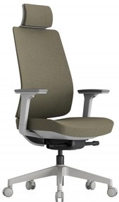 Office Pro Kancelářská ergonomická židle K50 — bílá Béžová