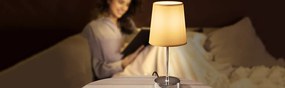 Monzana Stolní lampa Lumière bílý 32 × 13 × 13 cm