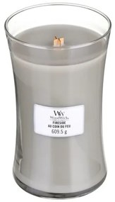 WoodWick Svíčka Fireside váza velká, 609,5 g