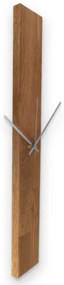 Dřevěné dubové nástěnné hodiny moderní design I SENTOP MAS019-AMBER