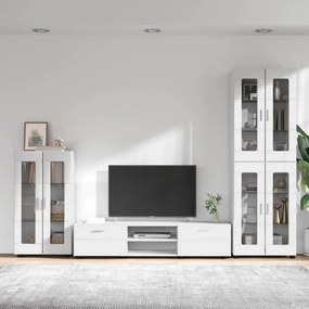 Sestava TV skříněk FLORIN 3 ks Bílá Kompozitní dřevo 3397954