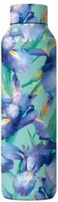 Quokka Nerezová termoláhev Solid Blue Irises 850 ml