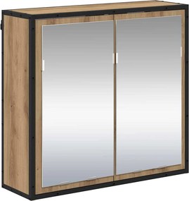 Sada koupelnového nábytku 2 ks Artisanový dub 80 x 33 x 60 cm 3402460