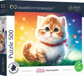 Trefl - Puzzle - UFT Cuteness Overload: Kouzelné kotě / 500 dílků / 48
