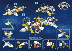 Sluban Space M38-B0731H Satellit H / LEGO - kompatibilní / Počet figur
