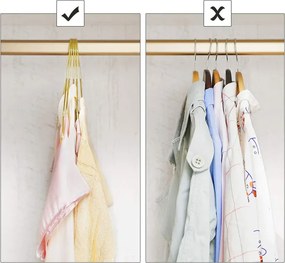 Věšáky na oblečení CRI044G01 20 ks