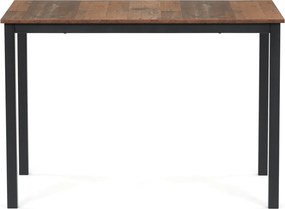 Jídelní stůl 110x70x75cm, mdf, old wood, GDT-202 OLW2