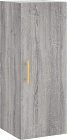 Skříň highboard šedá sonoma 34,5 x 34 x 180 cm kompozitní dřevo 3199039