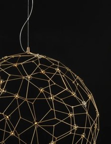 LED lustr Sole 80 zlaté