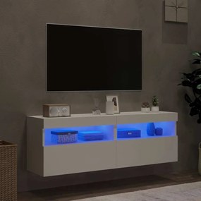 vidaXL Nástěnné TV skříňky s LED 2 ks 60 x 30 x 40 cm [837184] Barva: dub sonoma