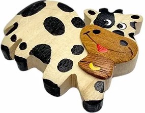 2Kids Toys Dřevěná magnetka velká Kráva