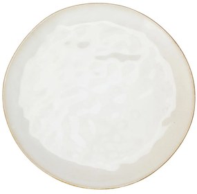 Kameninový talíř Sia, (fi) 27,8 cm, krémová