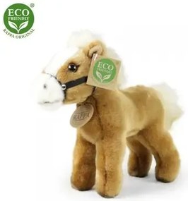 RAPPA Plyšový kůň stojící 21 cm / ECO-FRIENDLY / od 0 měsíců