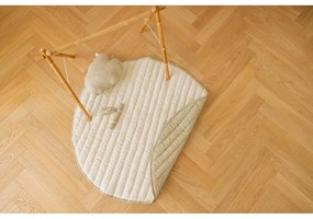Zelená krémová dětská hrací podložka Bamboo Leaf – Lorena Canals