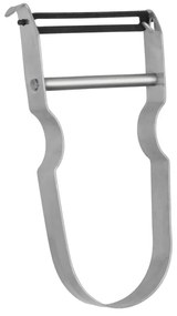 Škrabka z nerezové oceli Metaltex, délka 11 cm