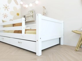 FALCO Postel se zábranou a úl. prostorem Romantic 444 bílá