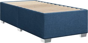 Rám postele bez matrací modrá 90x190 cm textil 3284442