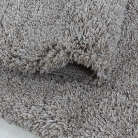 Ayyildiz koberce Kusový koberec Fluffy Shaggy 3500 beige kruh - 120x120 (průměr) kruh cm