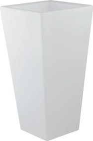 FAN I-GECO-VASO-E-Q-L Světelná váza Geco, bílá, 1 x E27, IP65, 28 x 28 x 60 cm, kabel 250 cm - FANEUROPE