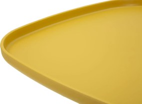 Konferenční stolek Gea 50 cm žlutý