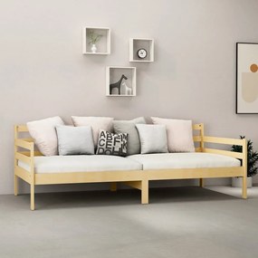 vidaXL Denní postel s matrací 90 x 200 cm masivní borové dřevo [3083579] Barva: medová hnědá