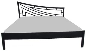 Nábytek ATIKA s.r.o. Kovová postel SHAPE Povrchová úprava: bílá, Rozměr: 200 x 200 cm