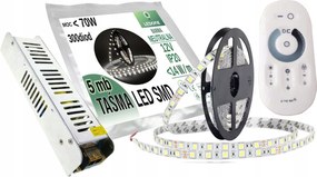 Set Led pásek 5050 IP20 5M Bílá Denní Dotyk