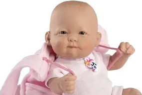 Guca 946 NEW BORN HOLČIČKA - realistická panenka miminko s celovinylov