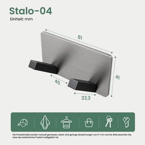 koupelnový držák DOPORRO na ručníky a jiné