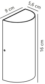 Nordlux - LED Venkovní nástěnné svítidlo ROLD LED/10,5W/230V IP54 krémová