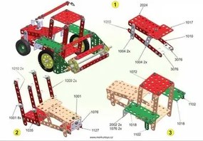 Merkur Farmer Set / 341 dílů / 20 modelů / od 6 let