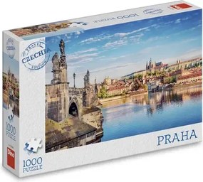 DINO Puzzle Turistická edice Česko Letní Hradčany / 1000 dílků