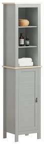 SoBuy BZR68-HG Koupelnová vysoká skříňka Koupelnový nábytek Vysoká skříňka do koupelny 39x169X30cm