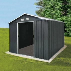 Zahradní domek na nářadí AVENBERG 2.2 x 1.6 m ANTRACIT SD-X68E-H170