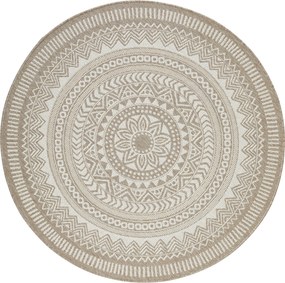 XXXLutz VENKOVNÍ KOBEREC, 160 cm béžová Novel - Pratelné koberce - 008065027684