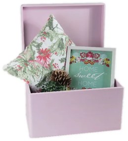Růžové úložné boxy a krabice z udržitelných materiálů | Biano