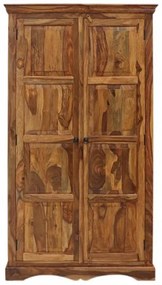 Indický nábytek - Skříň Jali 110x200x60 z indického masivu palisandr Only stain
