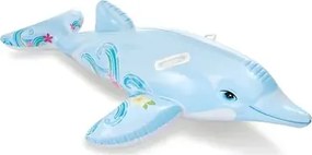 INTEX Nafukovací delfín 58535 / Vodní hračka / 175 × 66 cm / s úchyty
